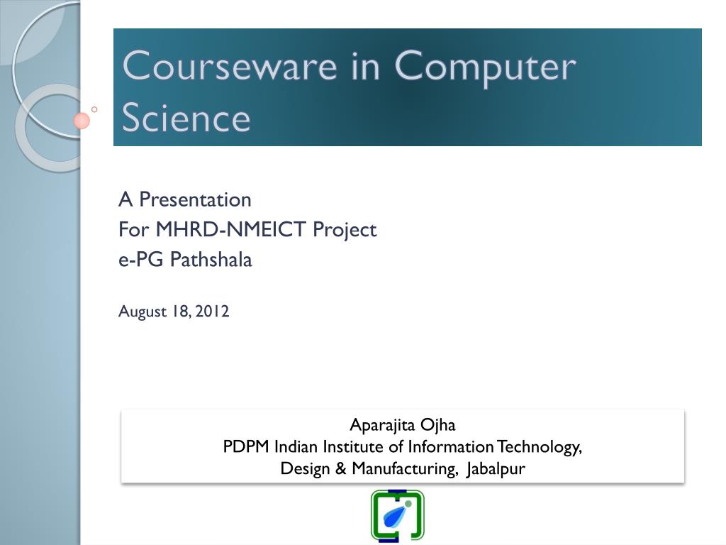 PPT - Courseware in Computer Science PowerPoint Presentation, free ...