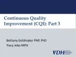 PPT - Continuous Quality Improvement (CQI) PowerPoint Presentation ...