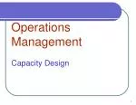 PPT - Chapter 7 Capacity Planning and Management PowerPoint ...