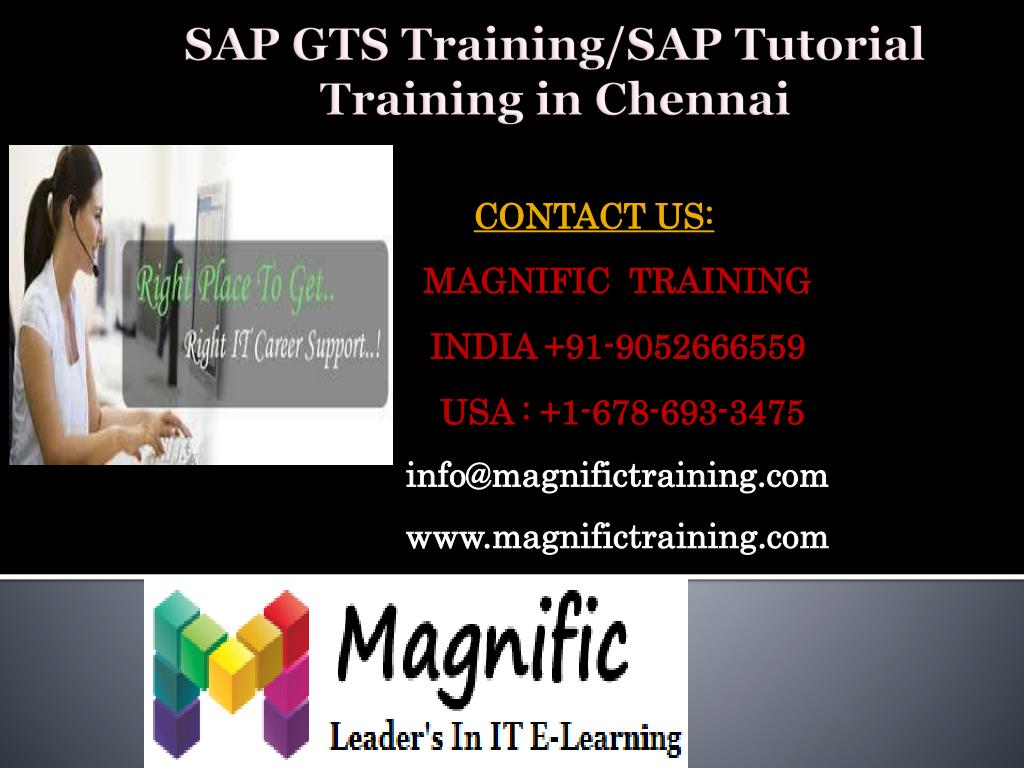 PPT - Sap gts training/sap tutorial training in chennai PowerPoint ...