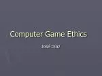 PPT - Computer Ethics Overview PowerPoint Presentation, free download ...