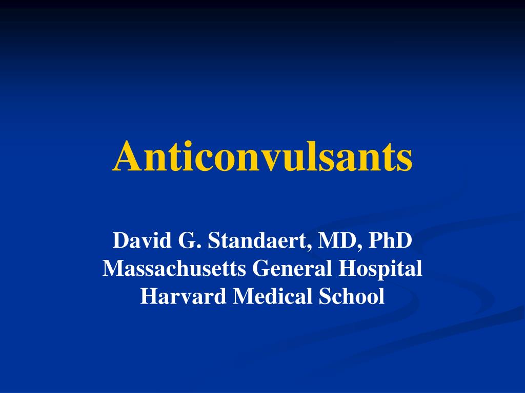 PPT - Anticonvulsants PowerPoint Presentation, free download - ID:4579984