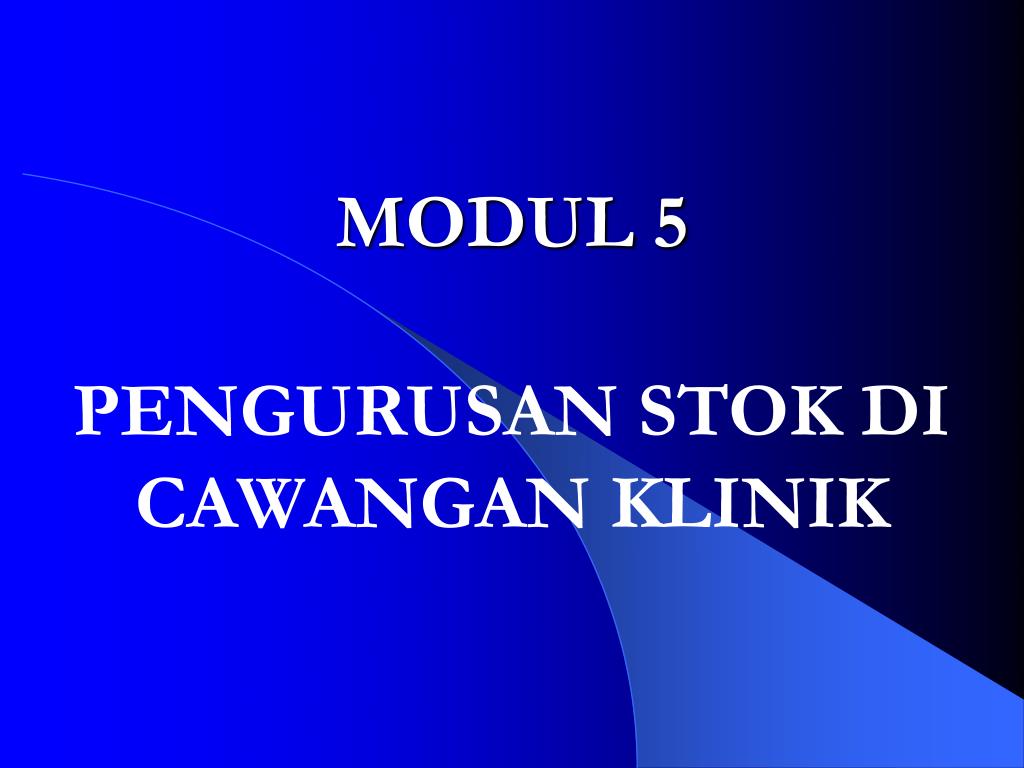 PPT - MODUL 5 PowerPoint Presentation, free download - ID:4582035