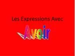 PPT - Les expressions avec avoir PowerPoint Presentation, free download ...