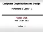 PPT - UNIT-II BASIC COMPUTER ORGANIZATION AND DESIGN PowerPoint ...