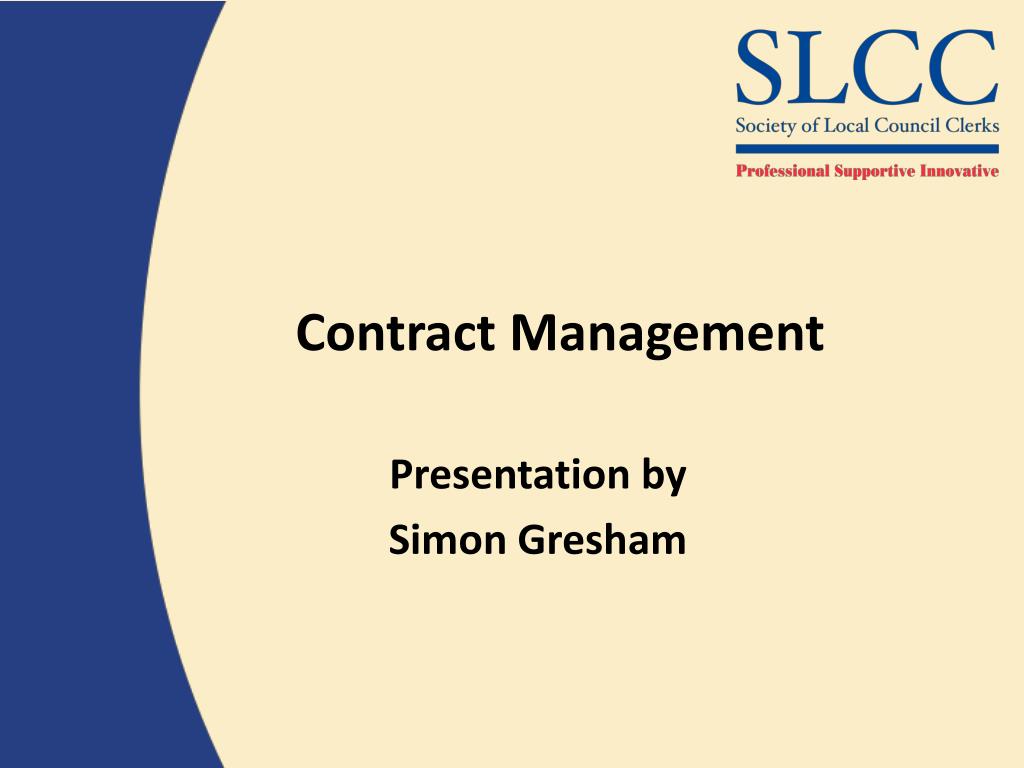 PPT - Contract Management PowerPoint Presentation, free download - ID ...