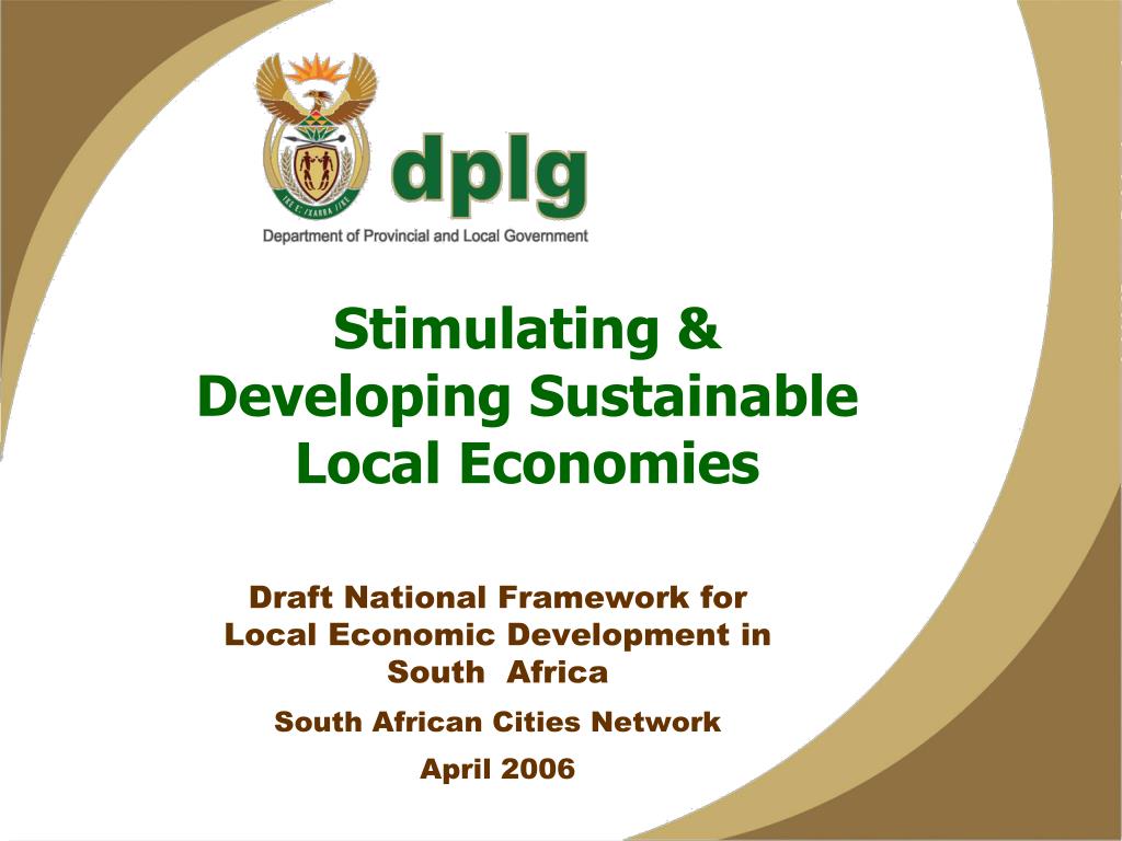 PPT - Stimulating & Developing Sustainable Local Economies PowerPoint ...