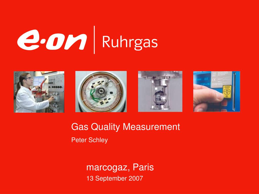 PPT - Gas Quality Measurement Peter Schley PowerPoint Presentation ...
