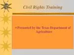 PPT - Civil Rights Training PowerPoint Presentation, free download - ID:3255546