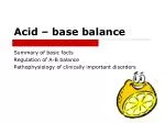 PPT - Acid-Base Balance Interactive Tutorial PowerPoint Presentation ...