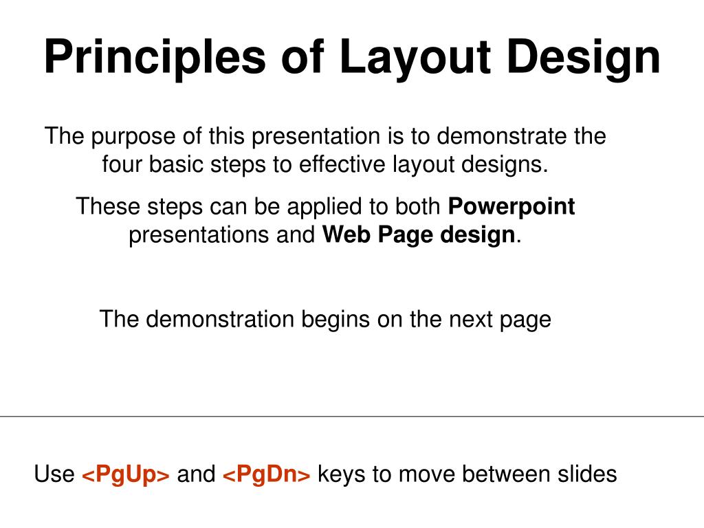 PPT - Principles of Layout Design PowerPoint Presentation, free ...