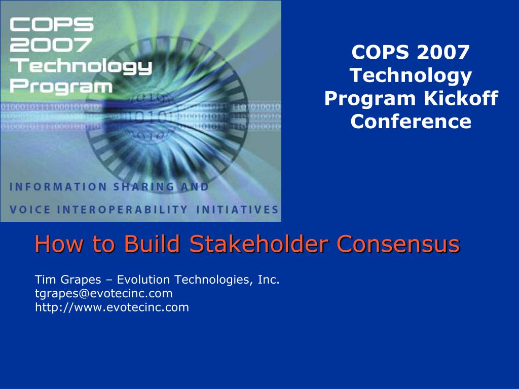PPT - How to Build Stakeholder Consensus PowerPoint Presentation, free ...