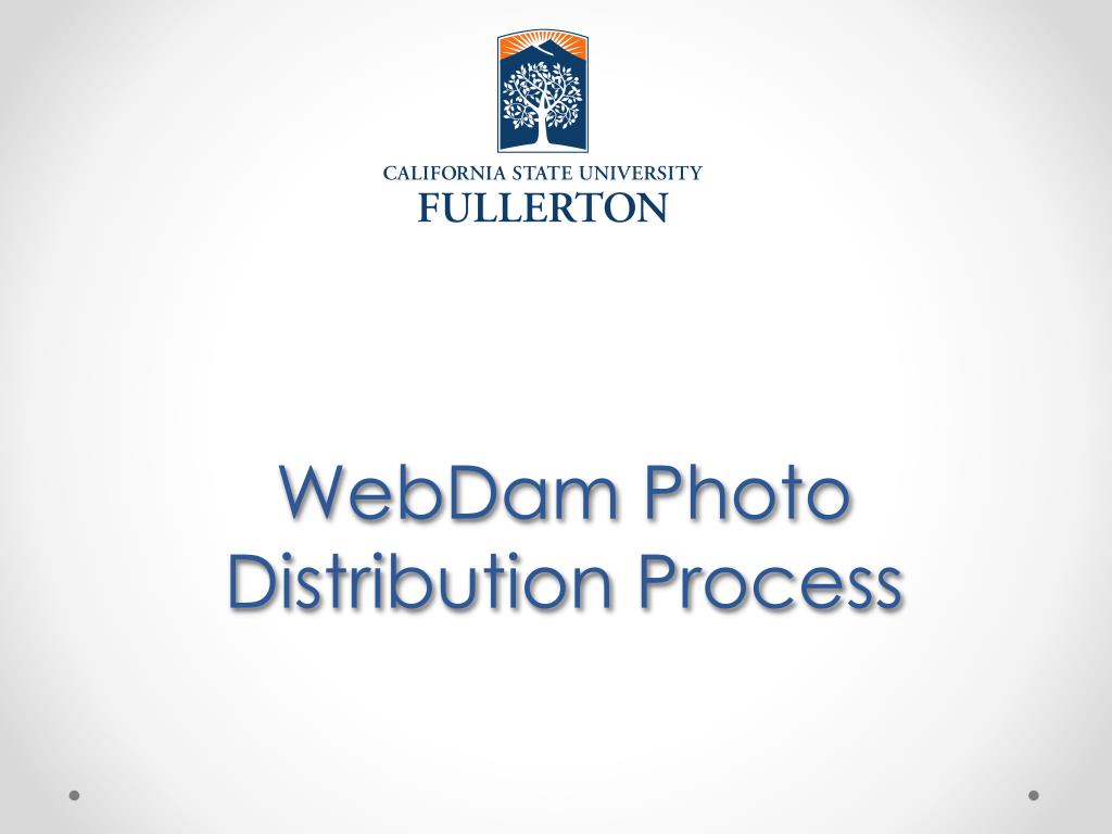 PPT - WebDam Photo Distribution Process PowerPoint Presentation, free ...