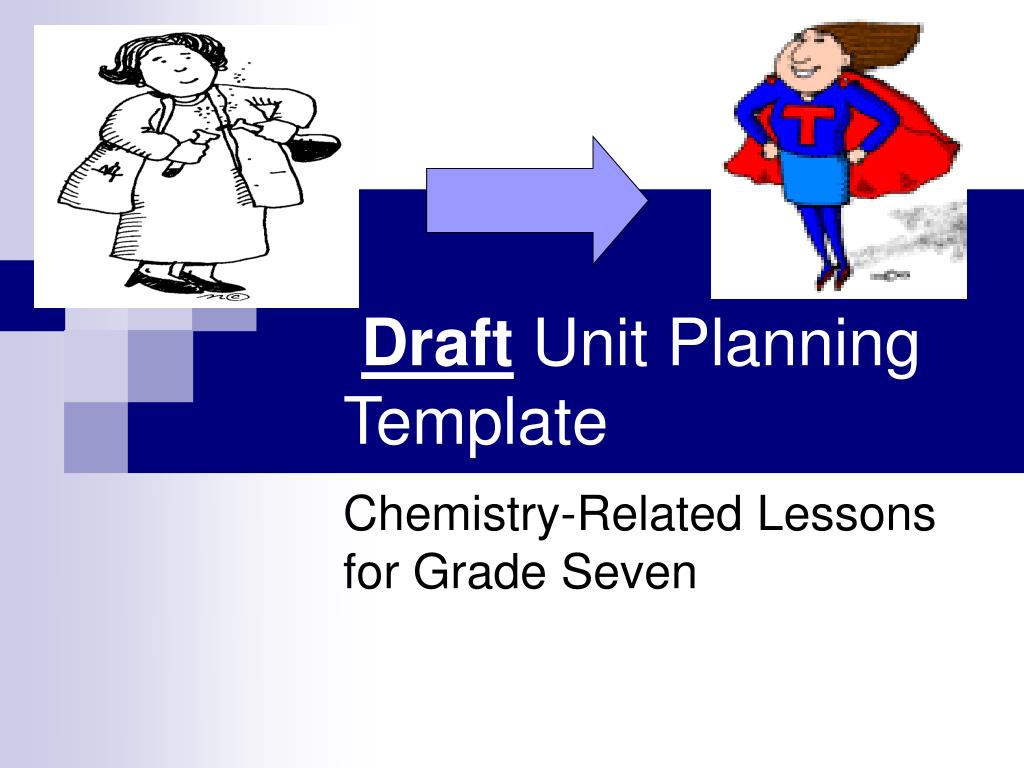 PPT - Draft Unit Planning Template PowerPoint Presentation, free ...