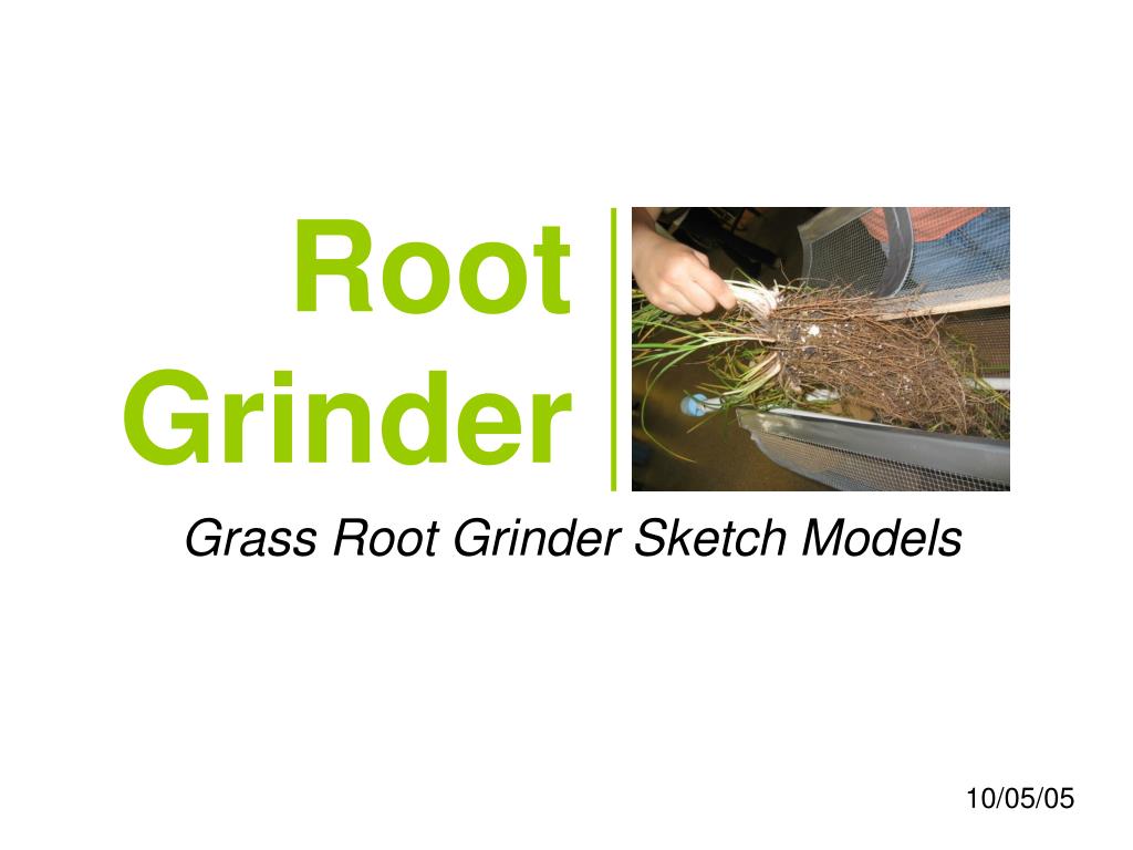 PPT - Root Grinder PowerPoint Presentation, free download - ID:4594681