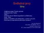 PPT - TEKTONICKÉ JEVY PowerPoint Presentation, free download - ID:5151270