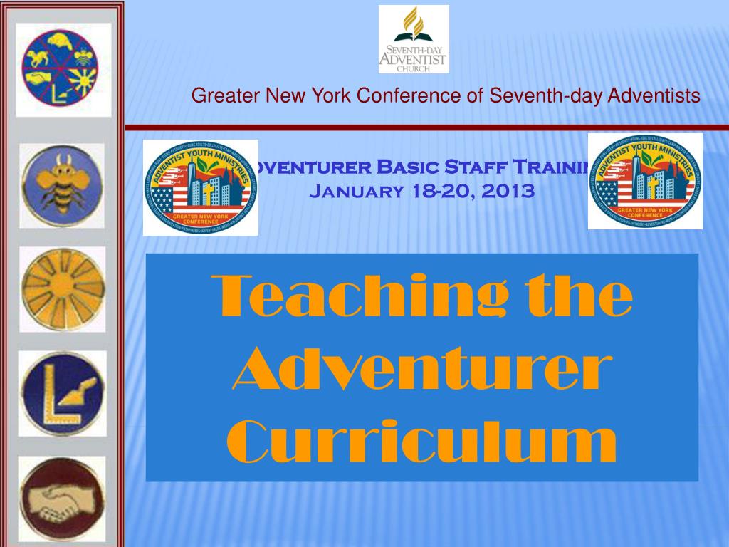 PPT - Teaching the Adventurer Curriculum PowerPoint Presentation, free ...