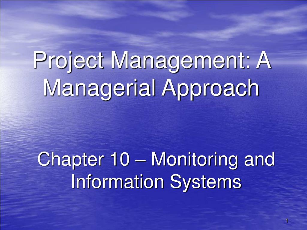 PPT - Project Management: A Managerial Approach PowerPoint Presentation ...