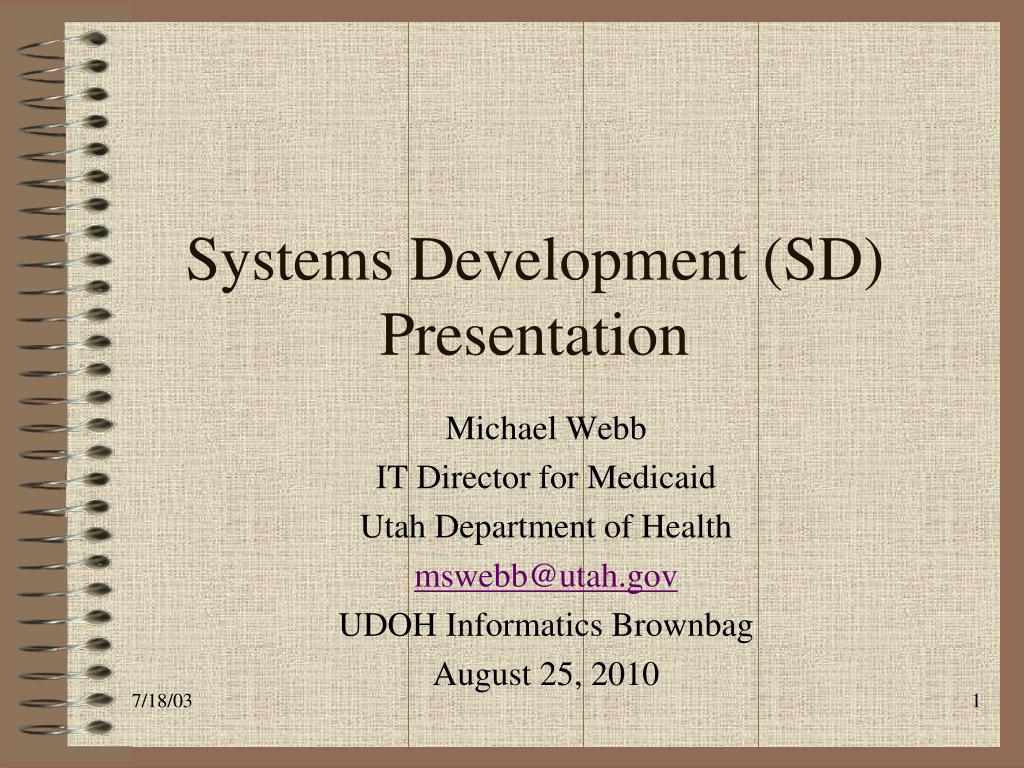 PPT - Systems Development (SD) Presentation PowerPoint Presentation ...