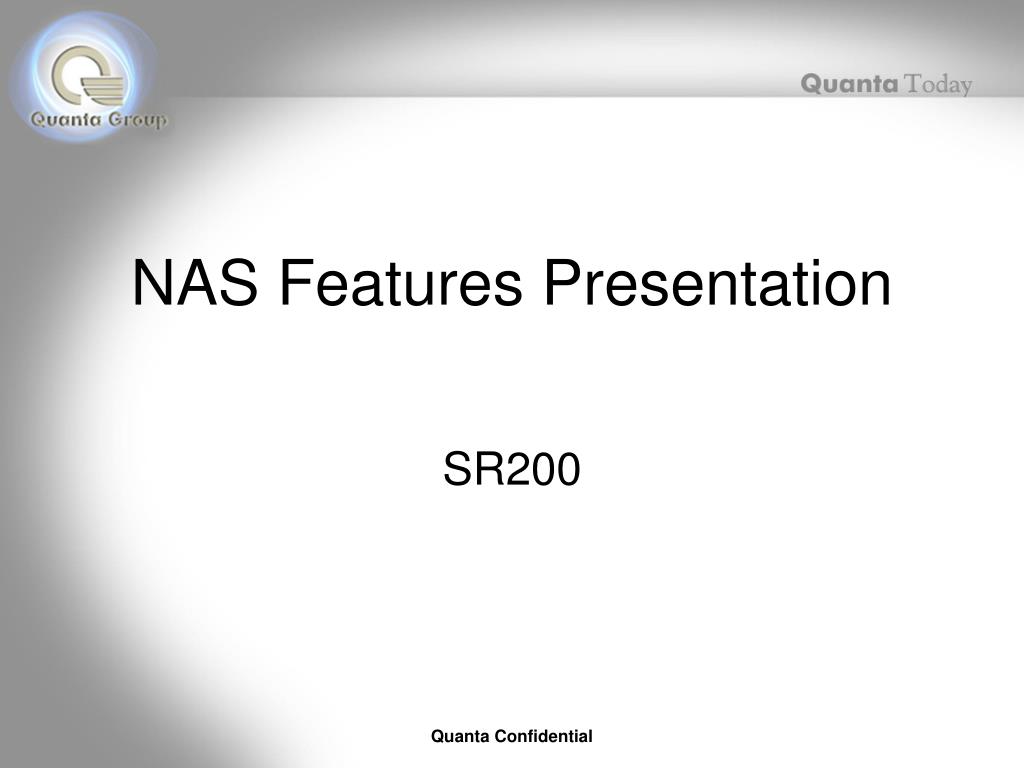 PPT - NAS Features Presentation PowerPoint Presentation, free download ...
