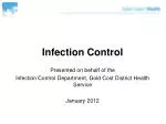 PPT - Infection Control PowerPoint Presentation, free download - ID:159676