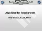 PPT - Algoritma dan Pemrograman PowerPoint Presentation, free download ...
