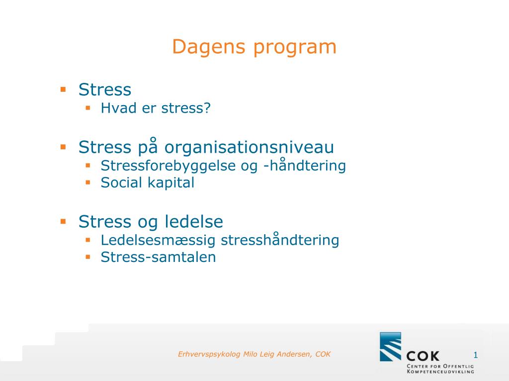 PPT - Dagens program PowerPoint Presentation, free download - ID:4614823