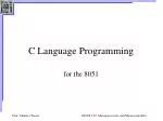 PPT - C programming language PowerPoint Presentation, free download ...