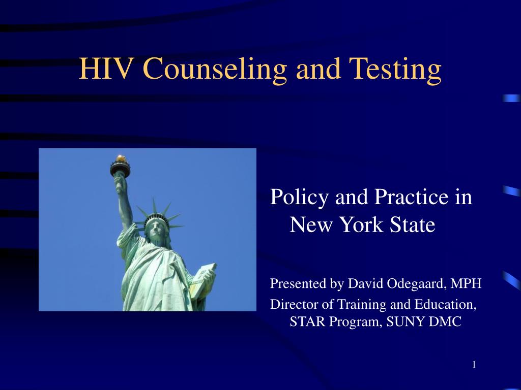 PPT - HIV Counseling and Testing PowerPoint Presentation, free download ...