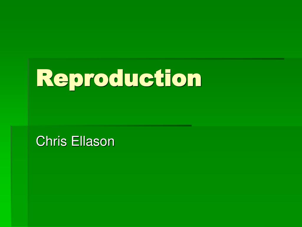 PPT - Reproduction PowerPoint Presentation, free download - ID:4616411