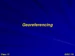 PPT - Georeferencing images and scanned maps Basics PowerPoint ...
