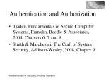 PPT - Authentication, Authorization, Accounting (AAA) PowerPoint ...
