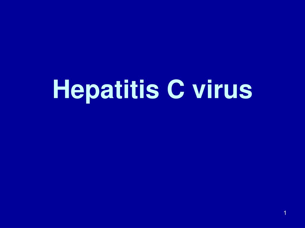 PPT - Hepatitis C virus PowerPoint Presentation, free download - ID:4619451