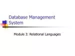 PPT - Database management system PowerPoint Presentation, free download ...