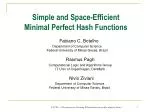 PPT - Efficient Minimal Perfect Hash Language Models PowerPoint ...