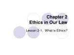 PPT - MDA 136 MEDICAL LAW AND ETHICS Chapter 2 Lecture PowerPoint ...