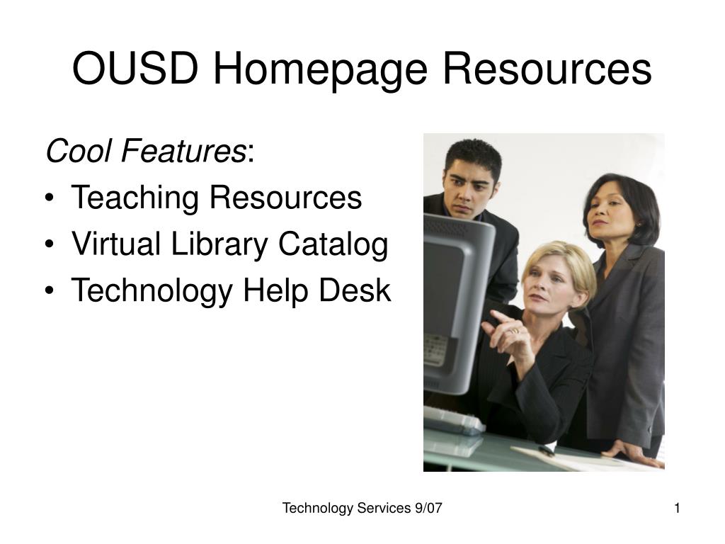 PPT - OUSD Homepage Resources PowerPoint Presentation, free download ...