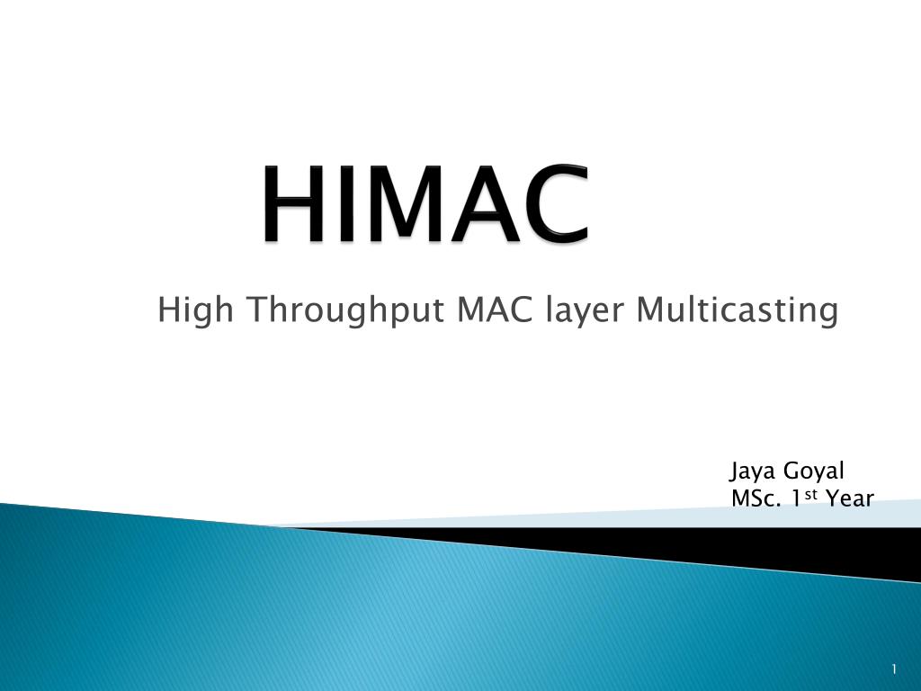 PPT - HIMAC PowerPoint Presentation, free download - ID:4623057
