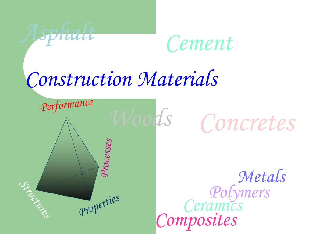 PPT - Construction Materials PowerPoint Presentation, free download ...