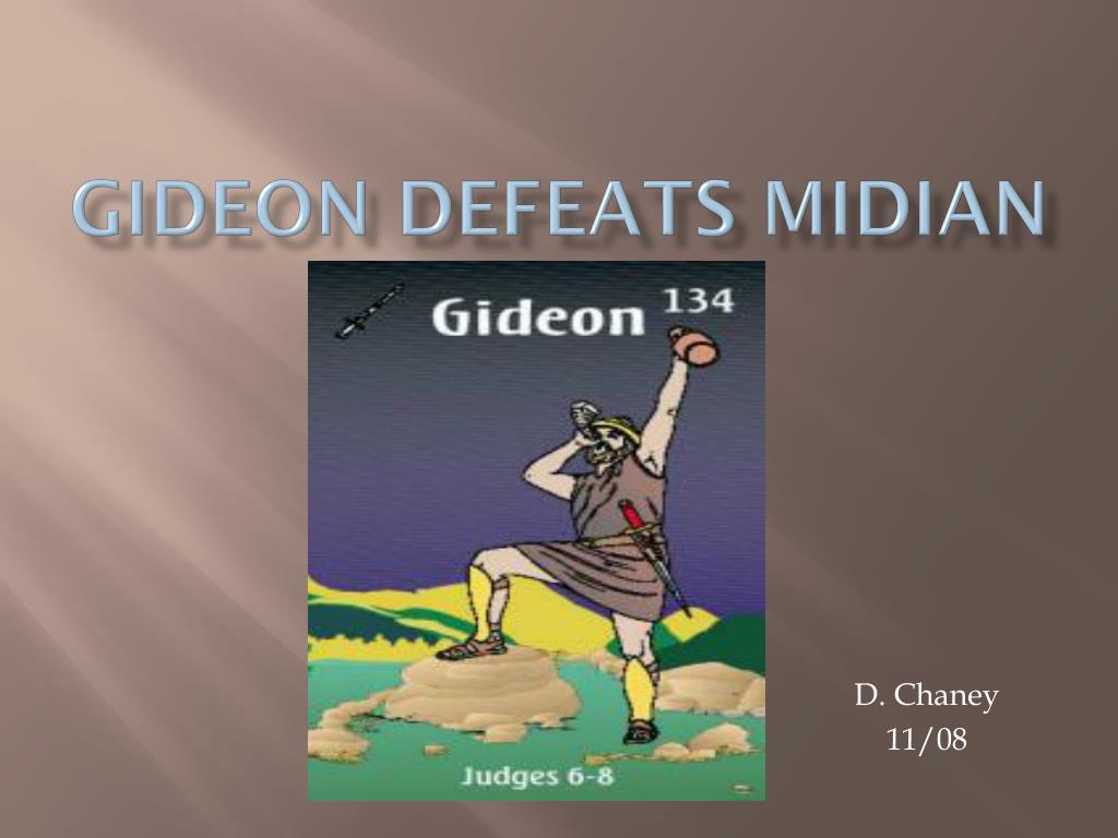 PPT - Gideon Defeats Midian PowerPoint Presentation, free download - ID ...