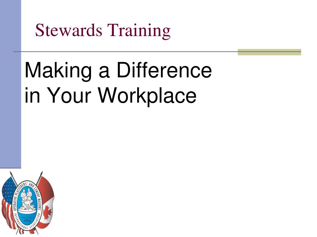 PPT - Stewards Training PowerPoint Presentation, free download - ID:4624936