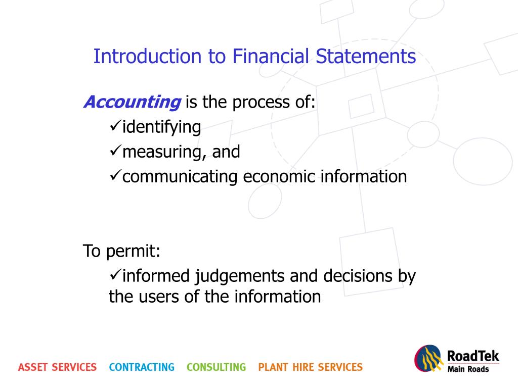 PPT - Introduction to Financial Statements PowerPoint Presentation ...