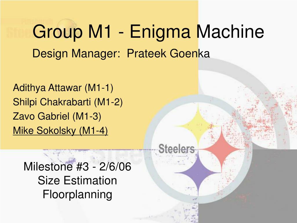 PPT - Group M1 - Enigma Machine PowerPoint Presentation, free download ...