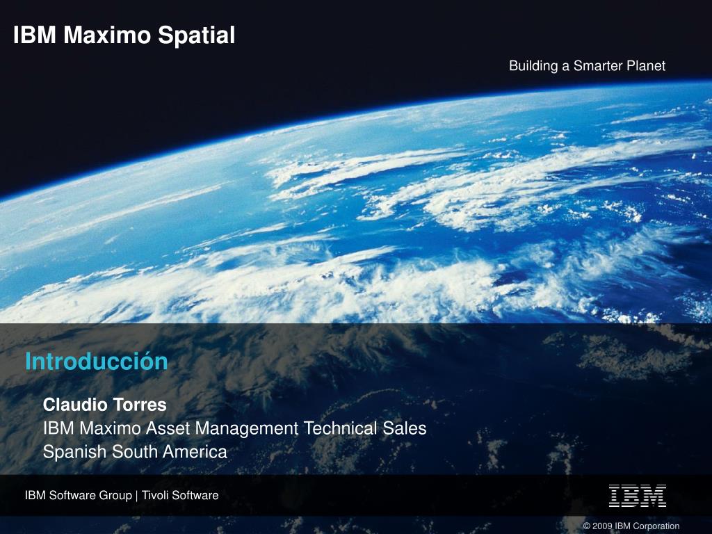 PPT - IBM Maximo Spatial PowerPoint Presentation, free download - ID ...