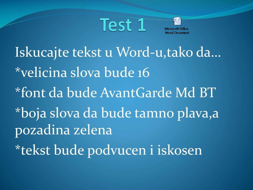PPT - Test 1 PowerPoint Presentation, free download - ID:4630223