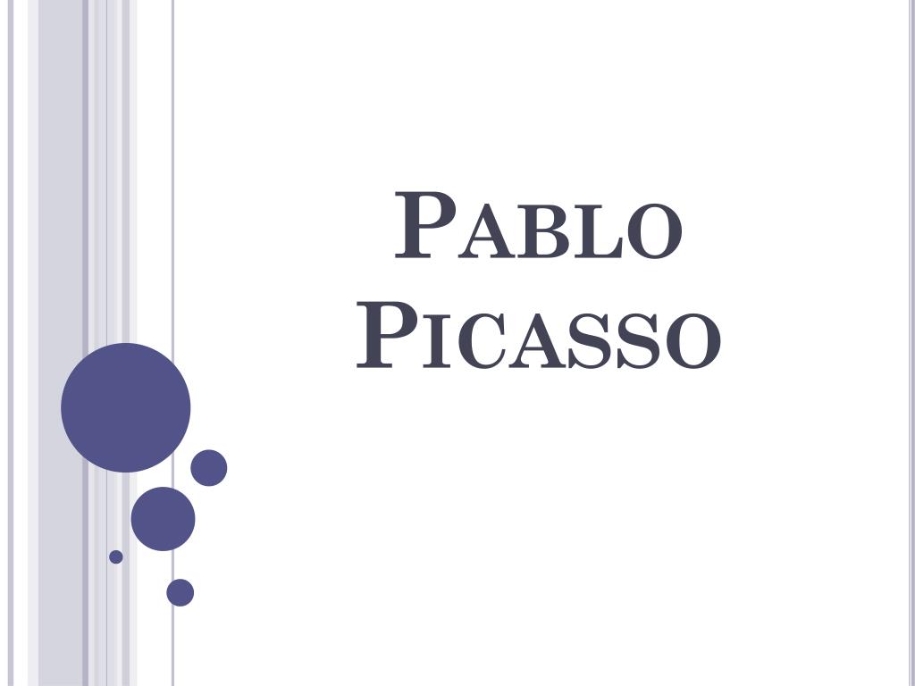 PPT - Pablo Picasso PowerPoint Presentation, free download - ID:4630357