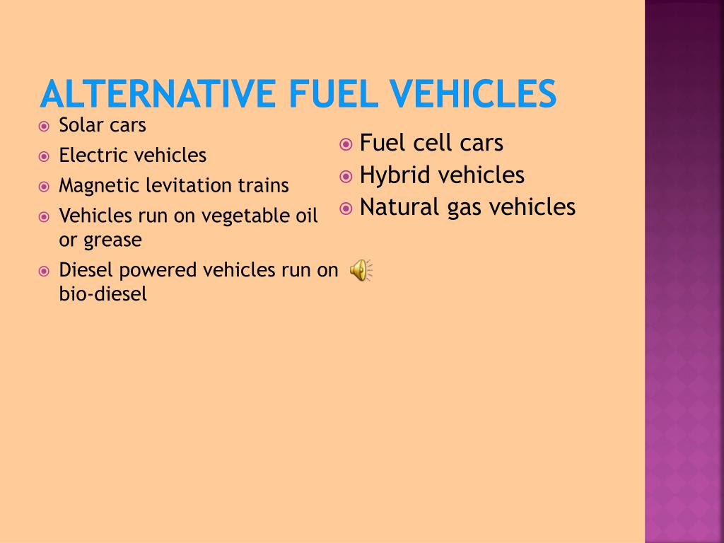 PPT - Alternative Fuel Vehicles PowerPoint Presentation, free download ...