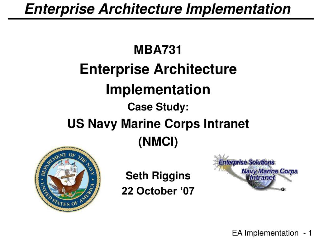 PPT - Enterprise Architecture Implementation PowerPoint Presentation ...