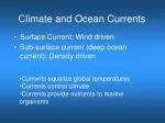PPT - Ocean and Climate PowerPoint Presentation, free download - ID:2736879