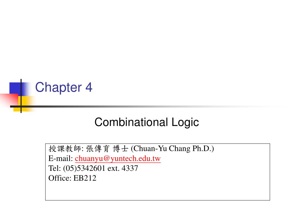 PPT - Understanding Combinational Logic Circuits in Digital Systems ...